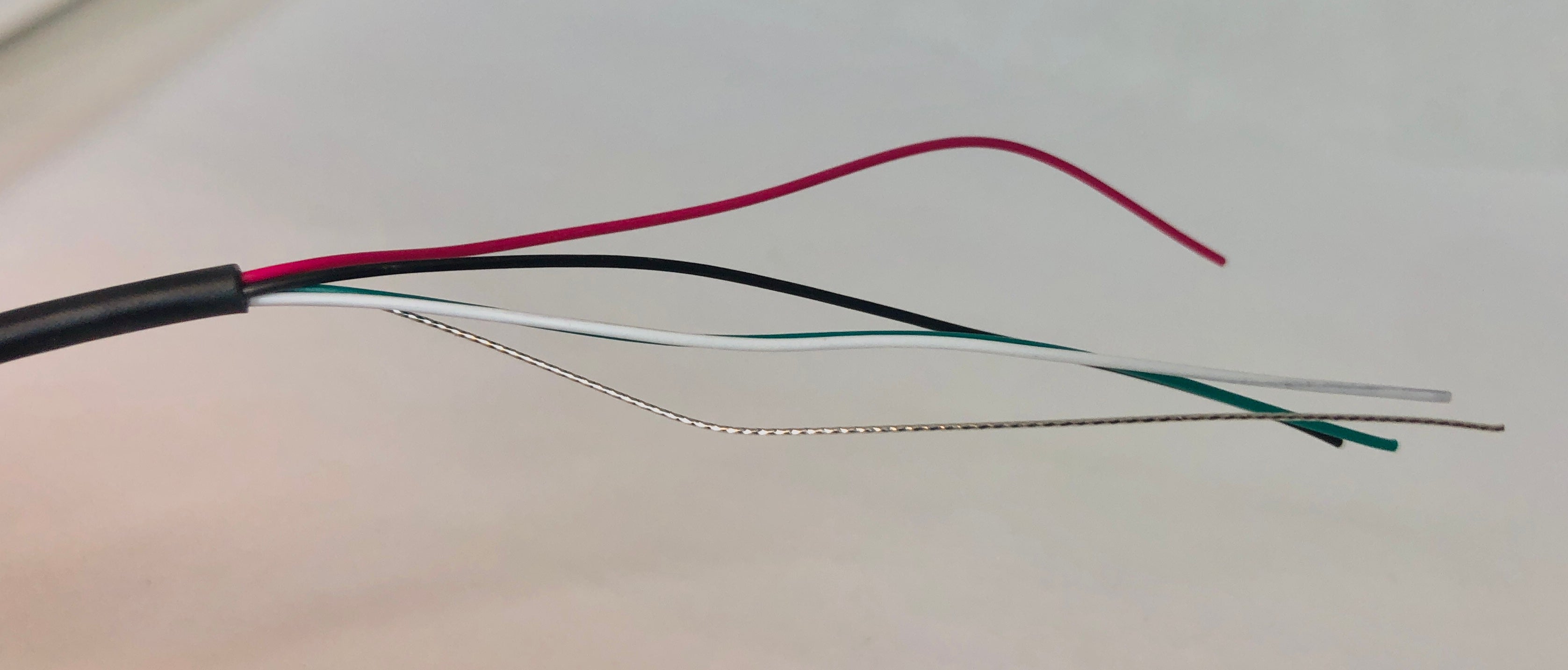 4 Conductor Humbucker Wire 15 Feet – Pickup Winders